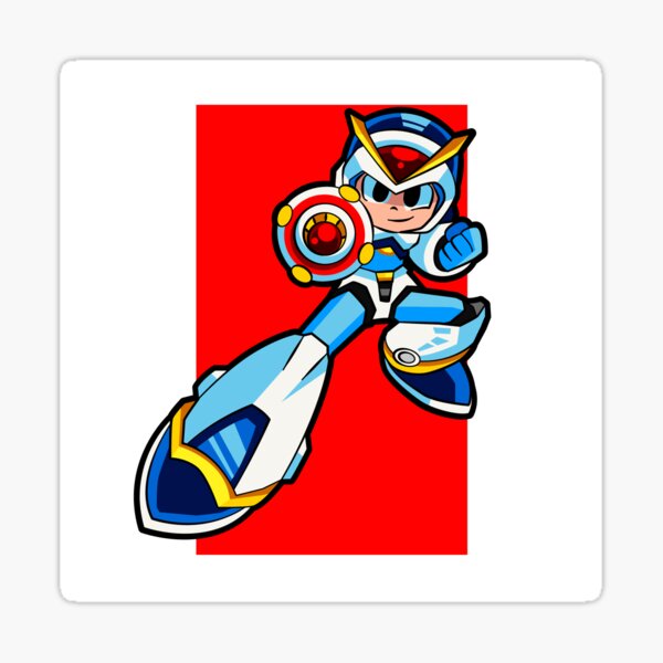 "megaman x" Sticker for Sale by osomtoystore | Redbubble