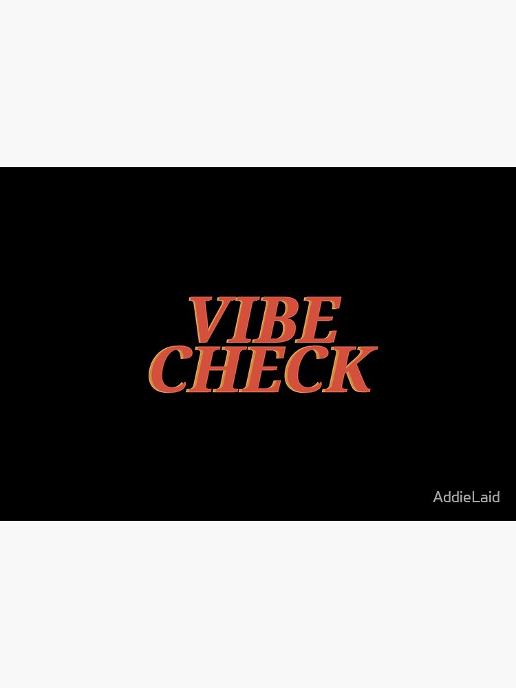 "Vibe Check" Mask for Sale by AddieLaid | Redbubble