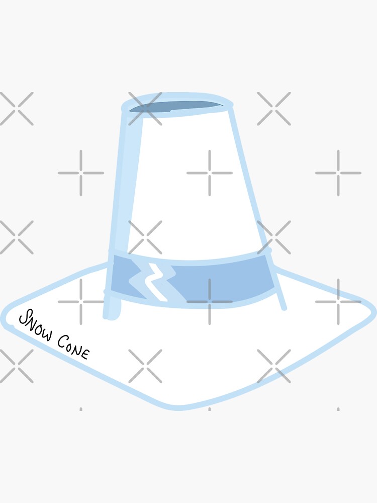 "Snow Cone" Sticker for Sale by melkin05 | Redbubble