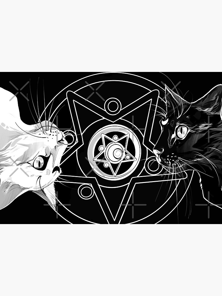 "Gothic Cats " Mask for Sale by darkslayer87 | Redbubble