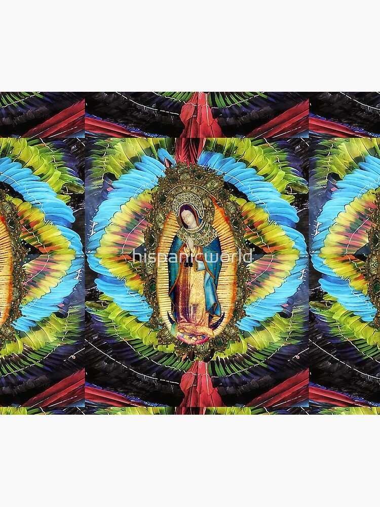 "Our Lady of Guadalupe Mexican Virgin Mary Mexico Aztec Tilma 20-103 ...