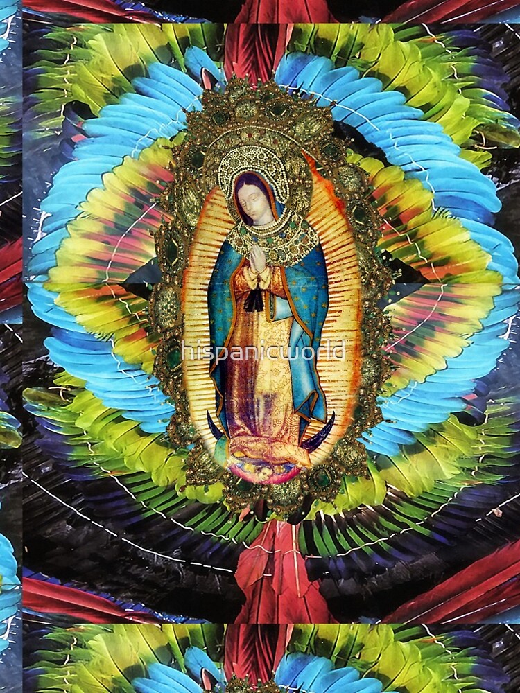 Our Lady Of Guadalupe Aztec Symbols at Lily Selwyn blog