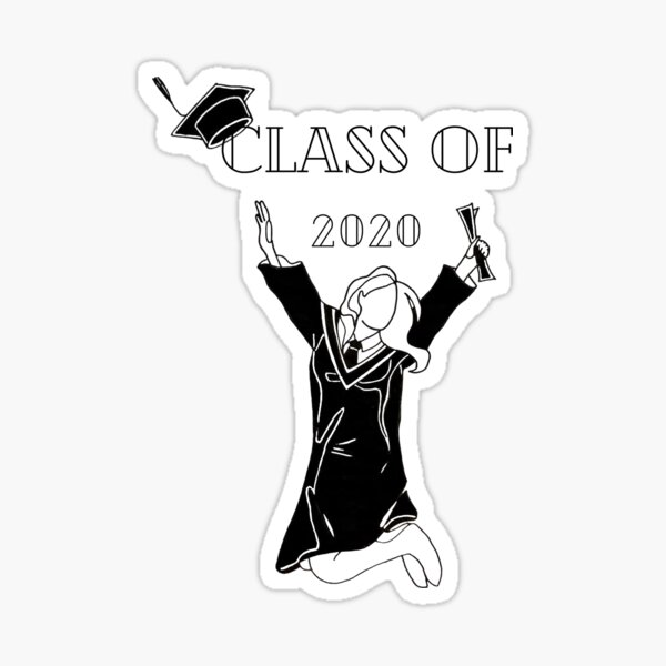 "Class of 2020 Graduation" Sticker for Sale by LoreneClothings | Redbubble