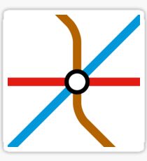 London Underground: Stickers | Redbubble