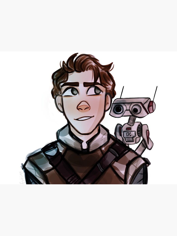 "Cal and BD-1" Sticker by futiiqx | Redbubble