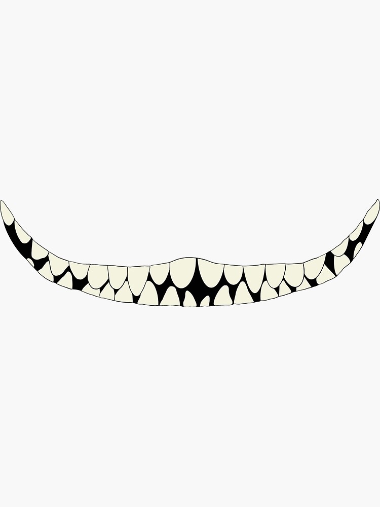 "Creepy Smile" Sticker for Sale by Kaiserscrypt | Redbubble