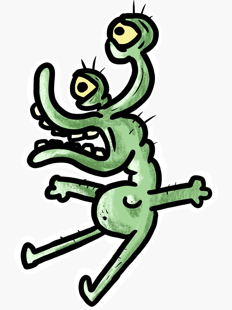"Sluggy Boy" Sticker for Sale by tomasthestrange | Redbubble