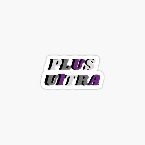 "Ace Plus Ultra " Sticker by hellodollee | Redbubble