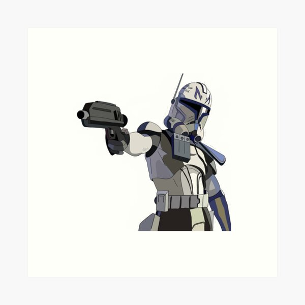 "Captain Rex" Art Print for Sale by slowd-ive | Redbubble