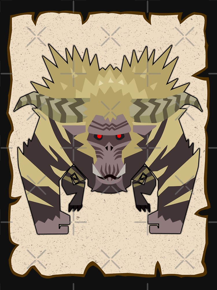 "Furious Rajang Quest" T-shirt for Sale by danagemu | Redbubble ...