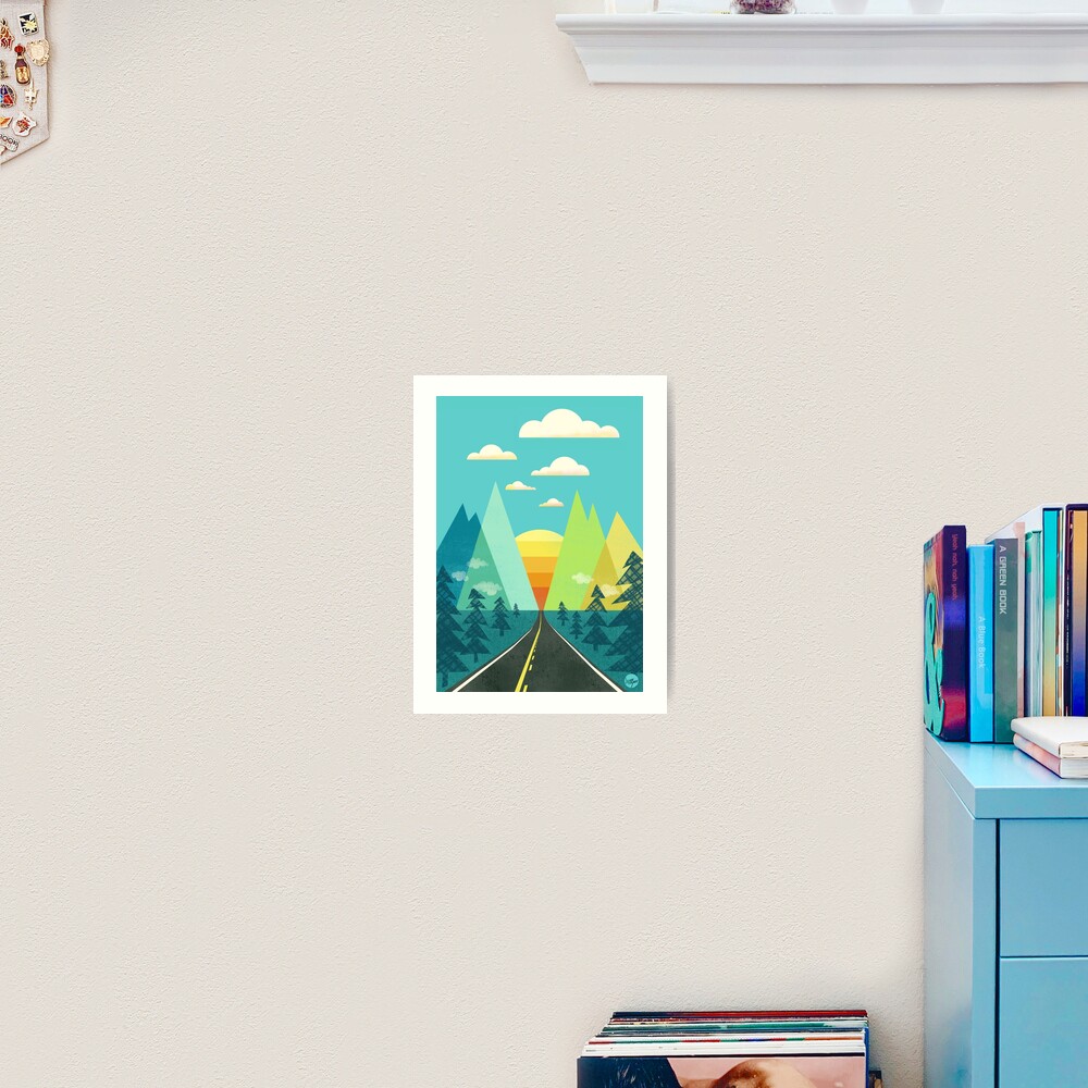 "the Long Road" Art Print for Sale by expomonster | Redbubble