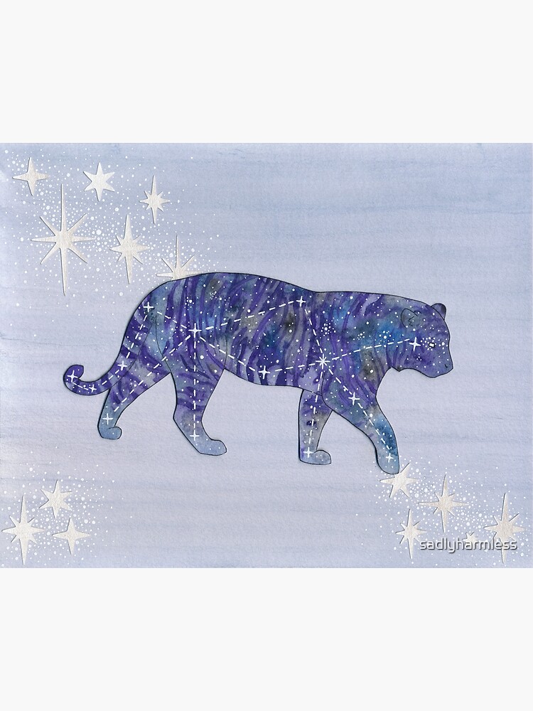 "Tiger Constellation" Poster by sadlyharmless | Redbubble