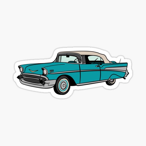 "chevrolet bel air" Sticker for Sale by fabien-p | Redbubble