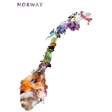 "Norway" Magnet for Sale by MonnPrint | Redbubble