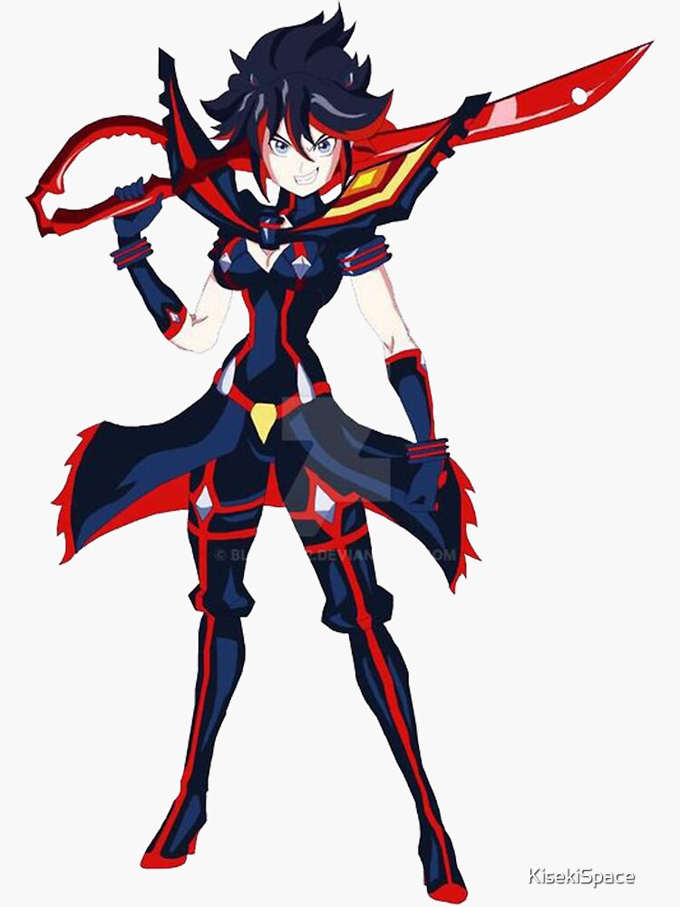 "Ryuko Matoi" Sticker for Sale by KisekiSpace | Redbubble