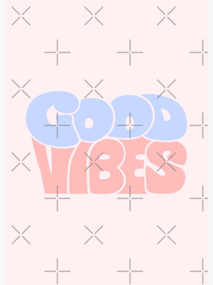 "pastel+retro good vibes~" Poster for Sale by Bixchurse | Redbubble