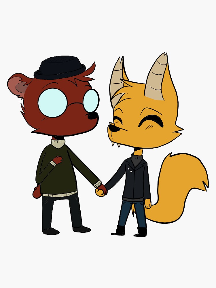 "Gregg and Angus NITW" Sticker for Sale by BellzaTanium | Redbubble