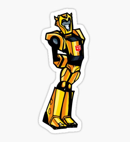 Bumblebee Transformers: Stickers | Redbubble