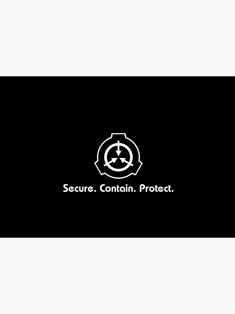 "SCP Foundation - Secure Contain Protect" Mask for Sale by brainmess ...