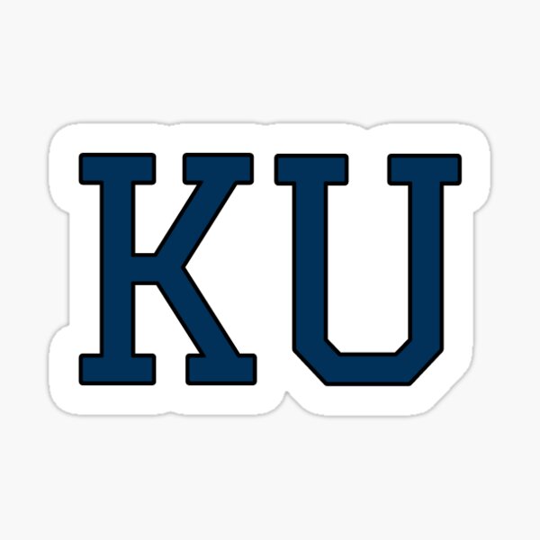 "Kean Univeristy" Sticker for Sale by jennaf713 | Redbubble