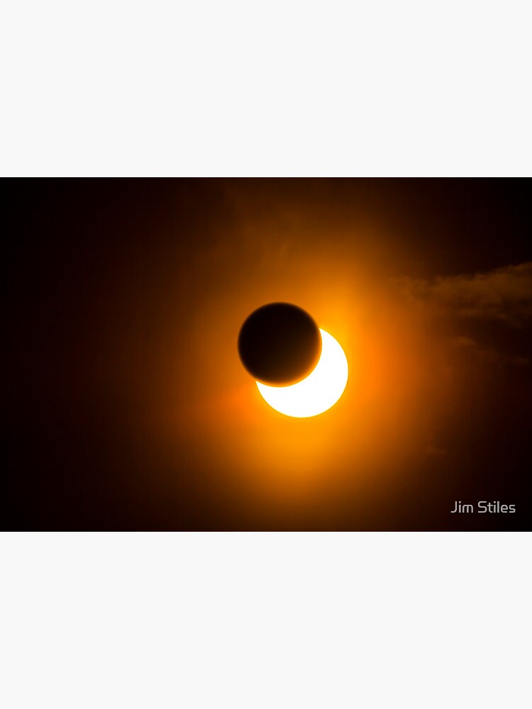 Annular Solar Eclipse Premium Matte Vertical Poster