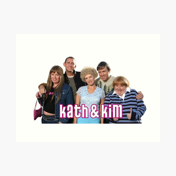 "Kath and Kim: Group Photo (Kath, Kim, Sharon, Kel & Brett)" Art Print for Sale by ...