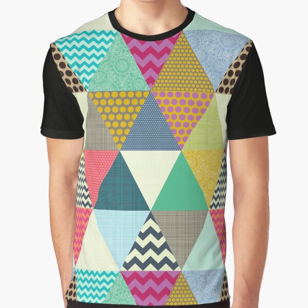 "New York Beauty triangles" T-shirt for Sale by scrummy | Redbubble ...