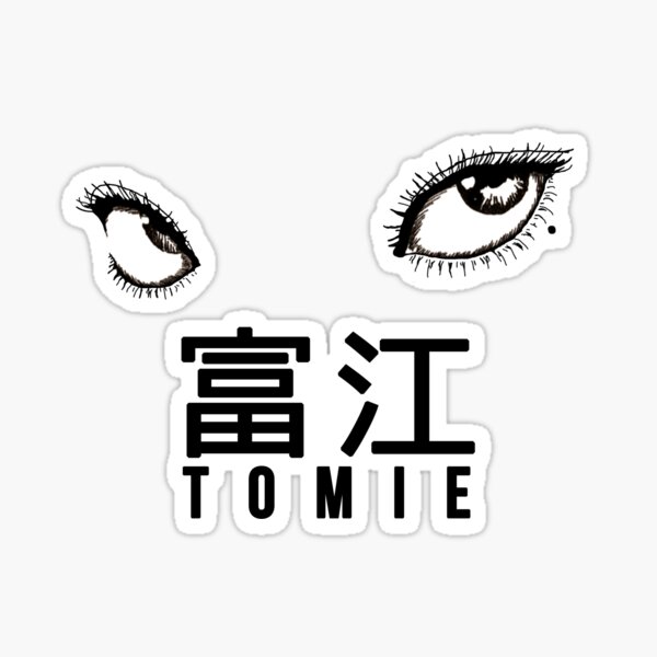 "Tomie " Sticker for Sale by Abatida | Redbubble