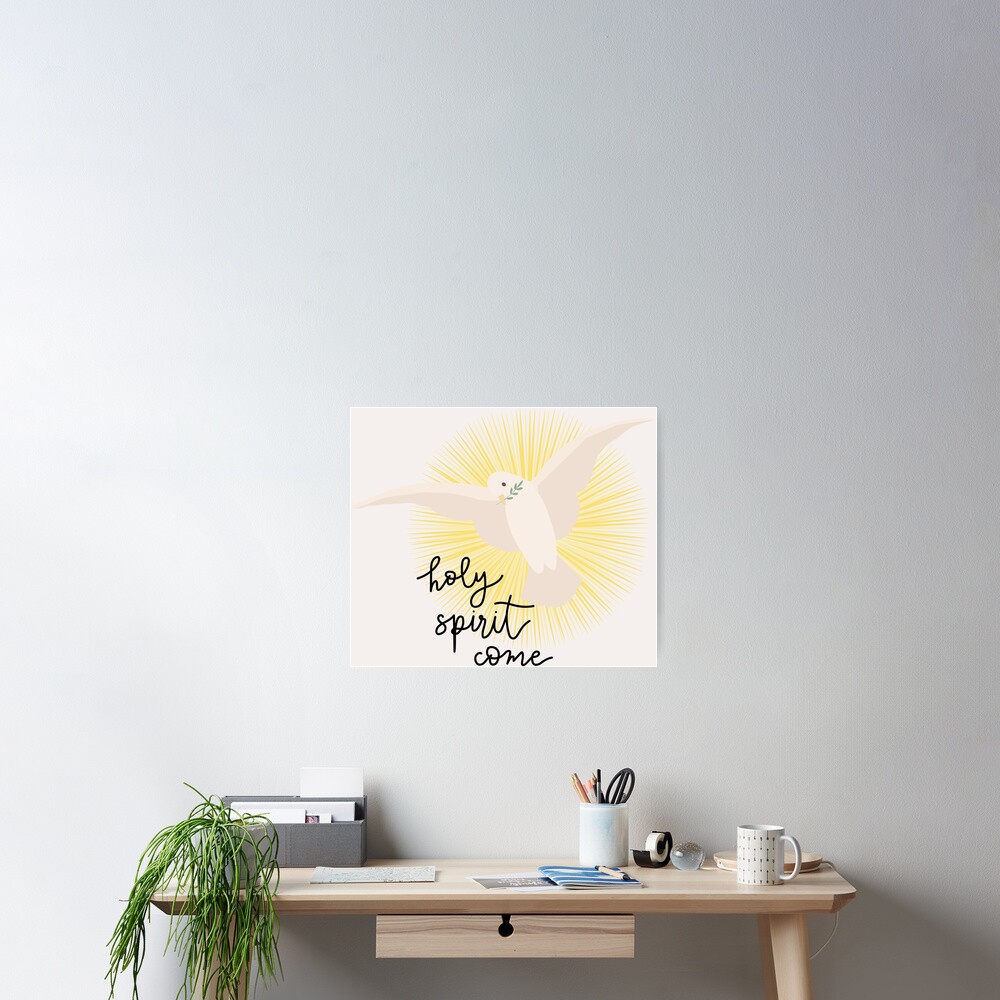 "Holy Spirit" Poster for Sale by marianheart | Redbubble
