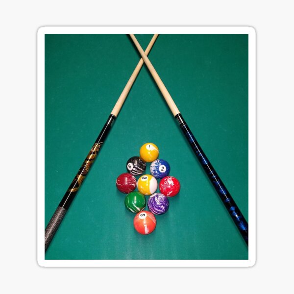 "9-Ball" Sticker for Sale by lynn62118 | Redbubble