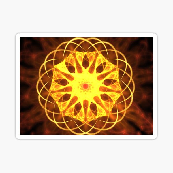 "Yellow Matrix" Sticker for Sale by KimSyOk | Redbubble