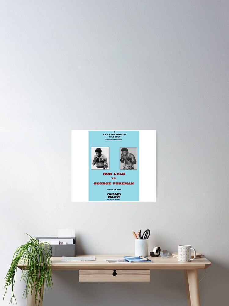 "Lyle v Foreman " Poster for Sale by SMB Designs | Redbubble