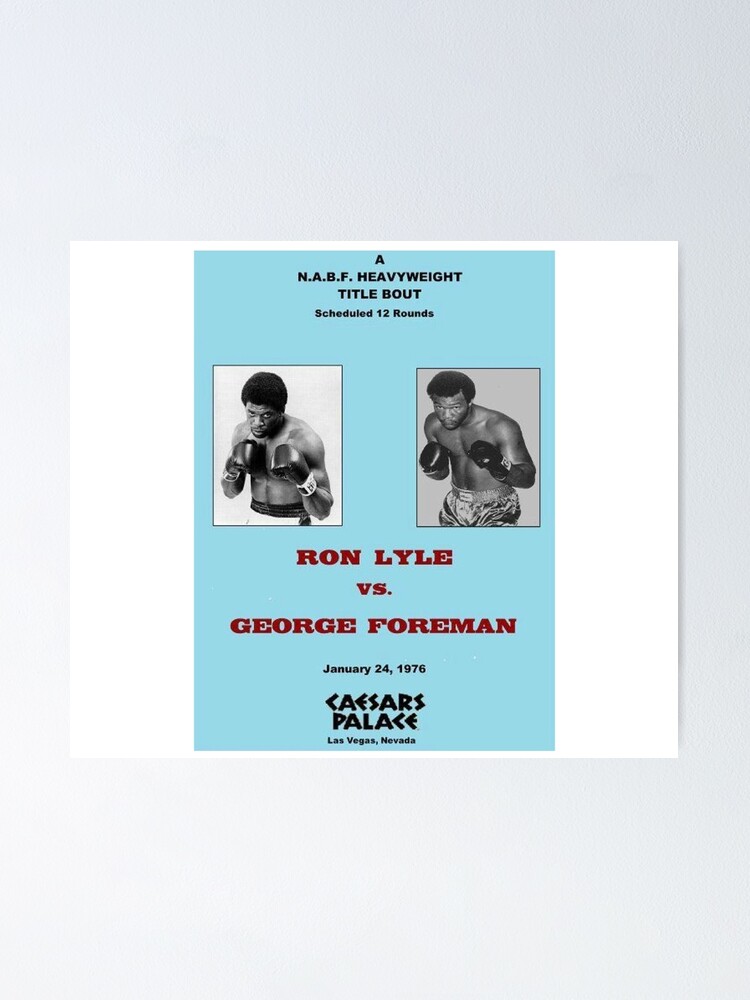 "Lyle v Foreman " Poster for Sale by SMB Designs | Redbubble