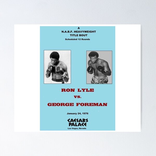 "Lyle v Foreman " Poster for Sale by SMB Designs | Redbubble
