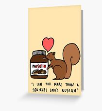 Nutella Greeting Cards | Redbubble