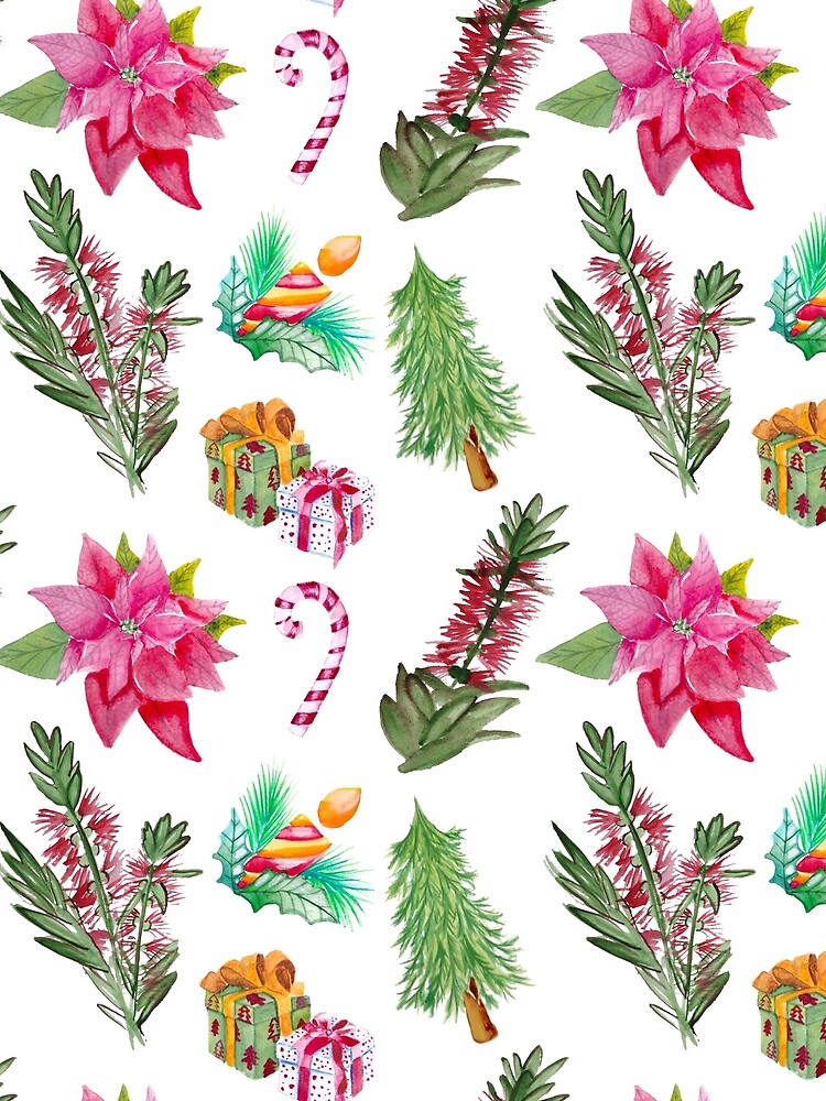 "Australian Native Floral Christmas Print" Sleeveless Top for Sale by ...