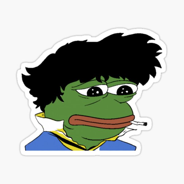 " pepe sad frog" Sticker for Sale by mouhyeat | Redbubble