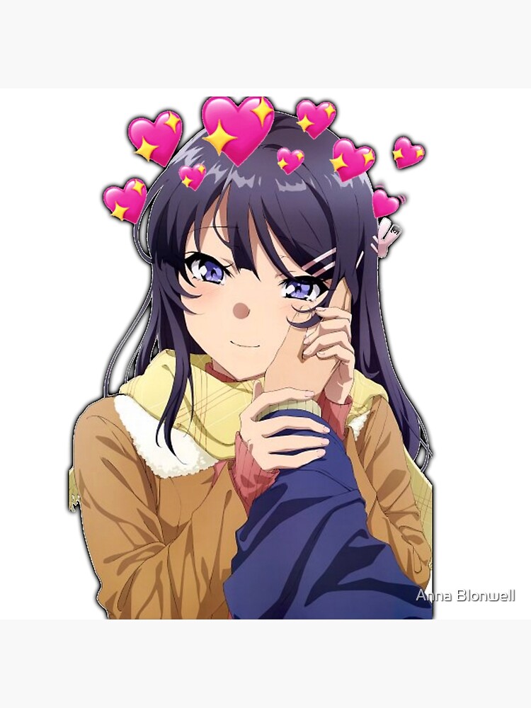 "Rascal : Mai Sakurajima X Sakuta Love" Art Print by ShindouArt | Redbubble