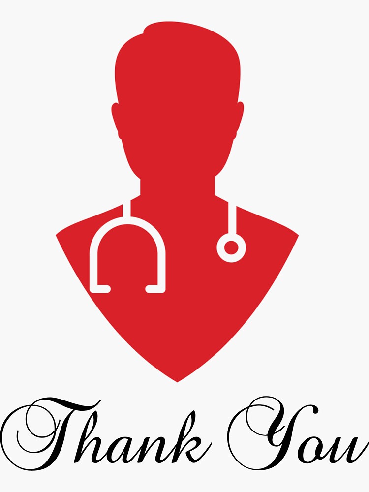 "Thank Frontliner " Sticker by sourjya999 | Redbubble