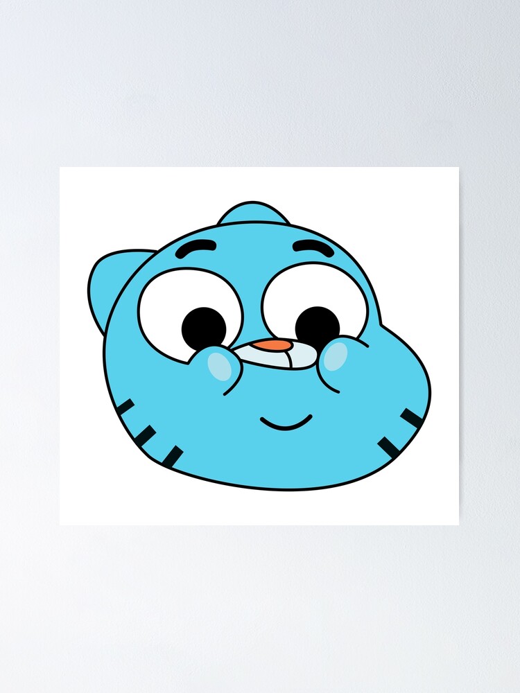 "Gunball face The Amazing World of Gumball™" Poster for Sale by ...