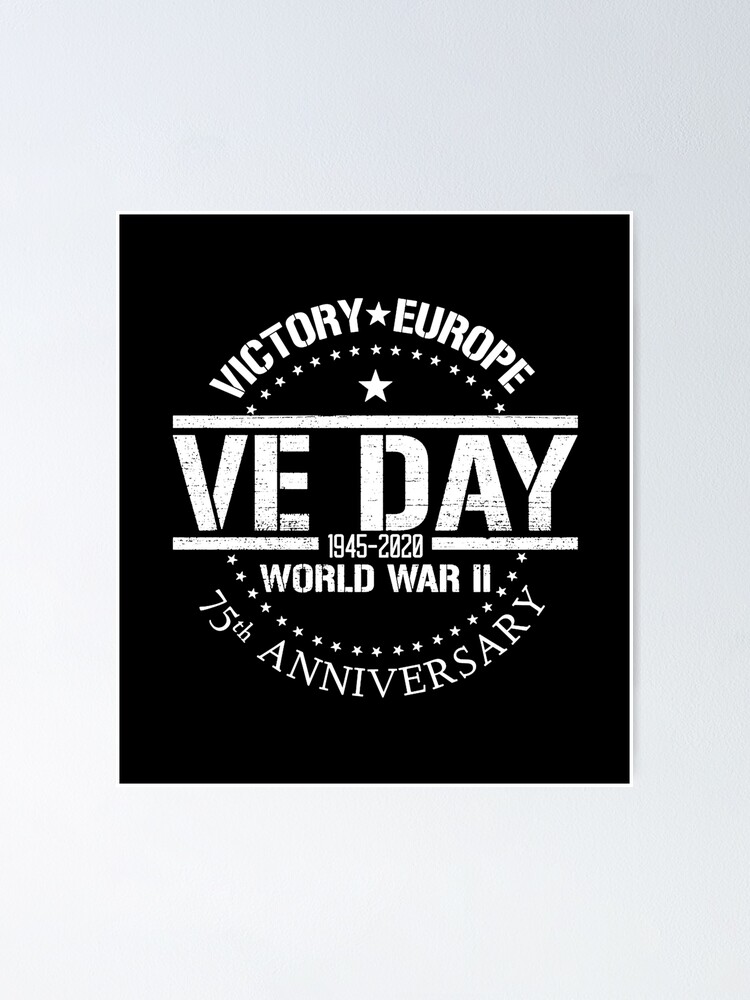 "Ve Day" Poster by diansherl | Redbubble