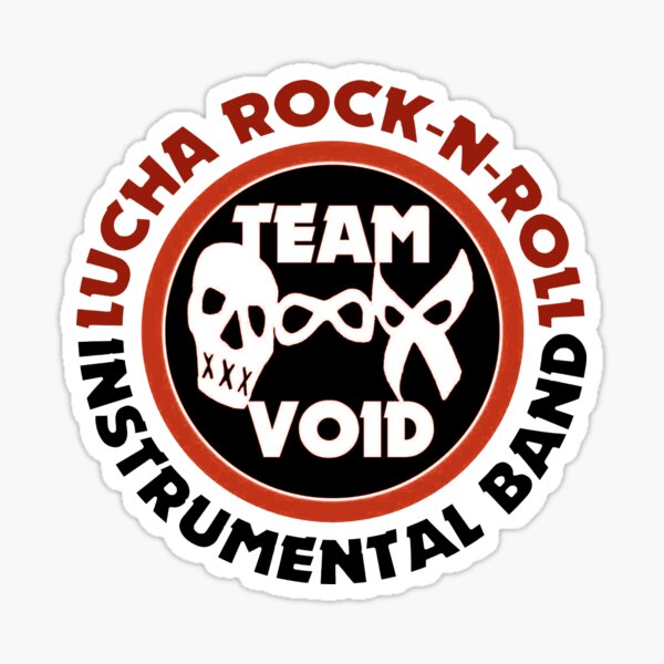 "TEAM VOID CHAMPION GEAR" Sticker by TeamVoidMusic | Redbubble