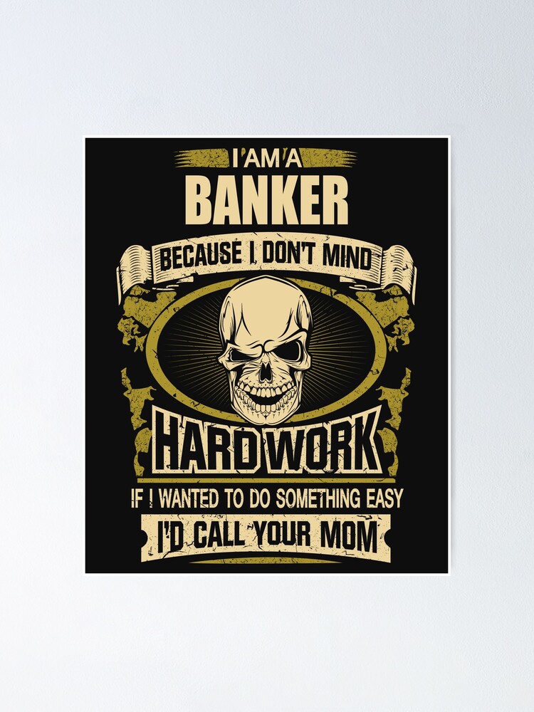 "Banker" Poster by princegiri | Redbubble