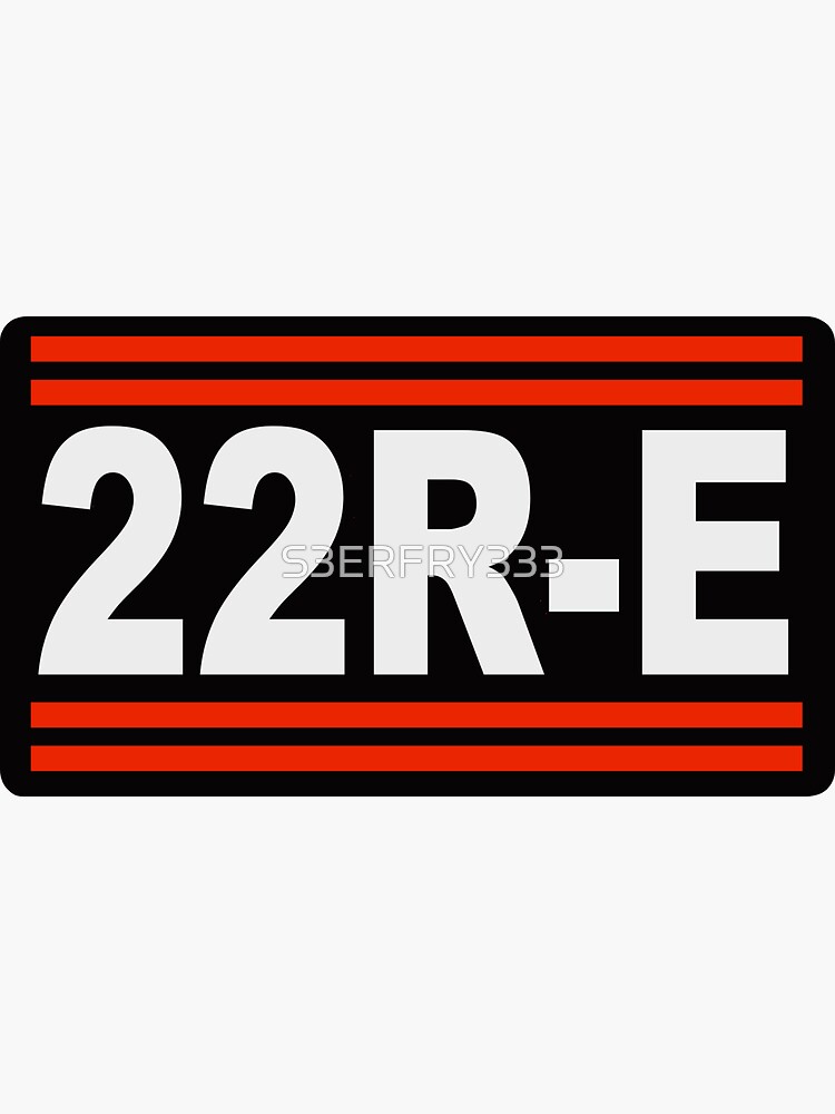 "Toyota 22RE Engine Sticker" Sticker for Sale by S3ERFRY333 | Redbubble