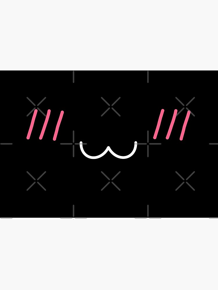 "uwu blushu" Mask for Sale by Sakimaru Takohiki | Redbubble