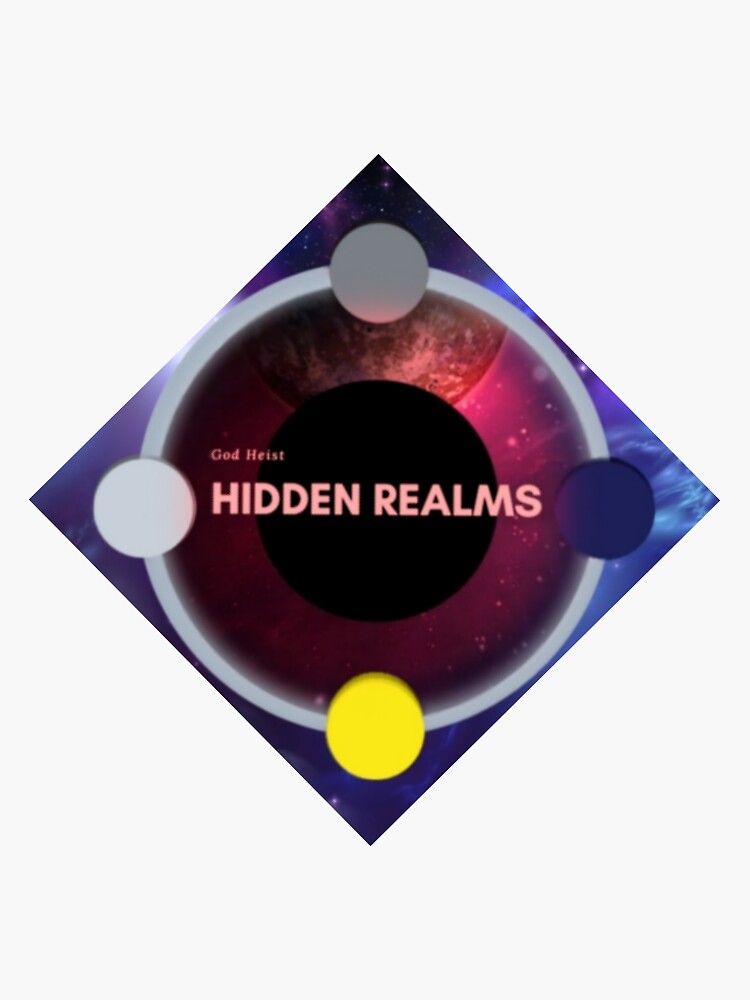 "Hidden Realms - Diamond Logo" Sticker for Sale by HiddenRealms | Redbubble