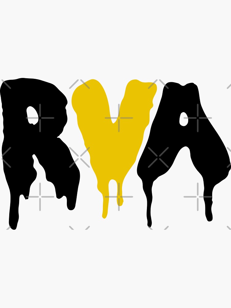 "RVA" Sticker by giovahhnni | Redbubble