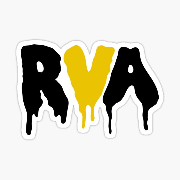 "RVA" Sticker by giovahhnni | Redbubble