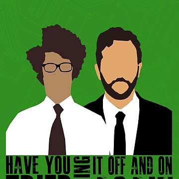 "IT Crowd " Sticker for Sale by kurticide | Redbubble