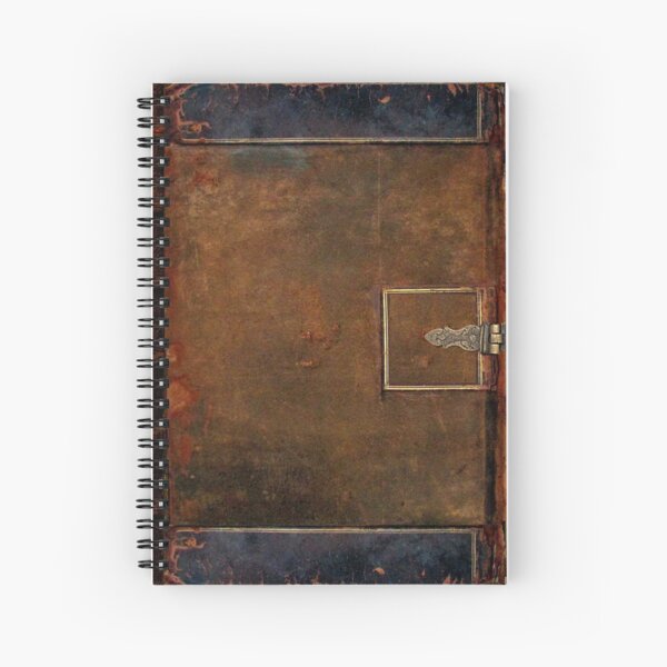 "Old Worn Leather Book Cover Design" Journal for Sale by JoolyA | Redbubble